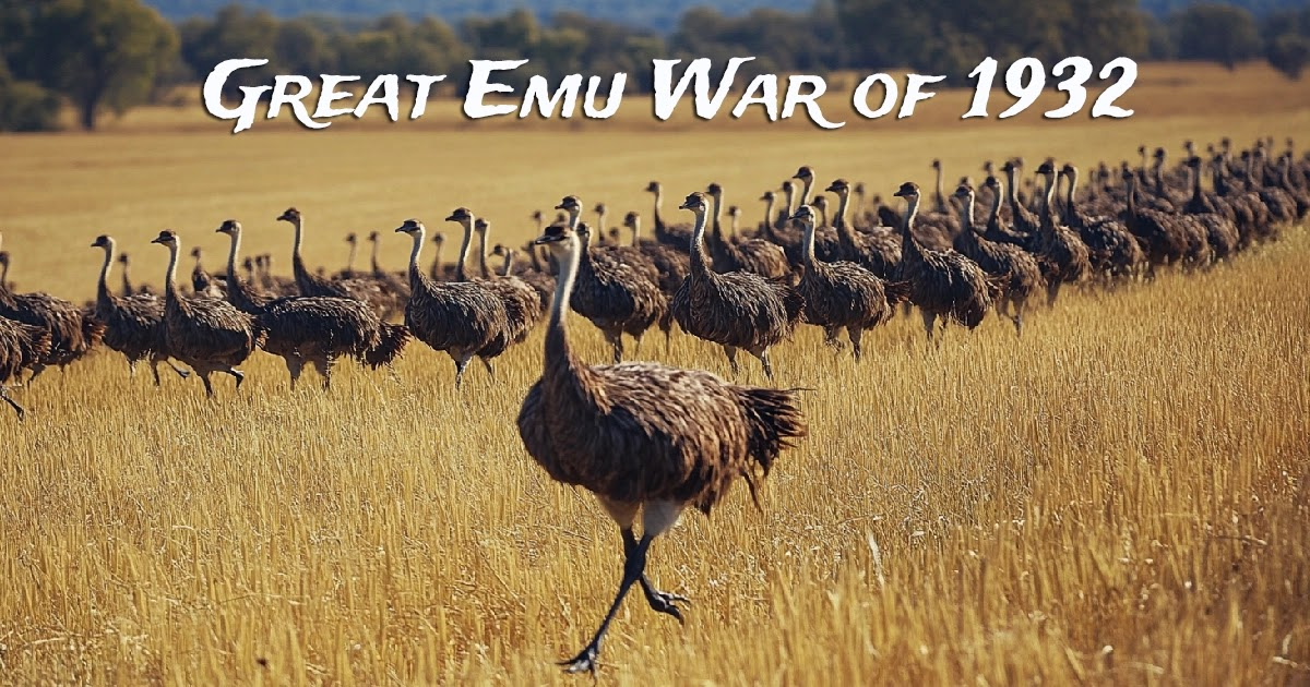 The Great Emu War of 1932: Australia’s Strangest Battle Against Nature - Luxury House