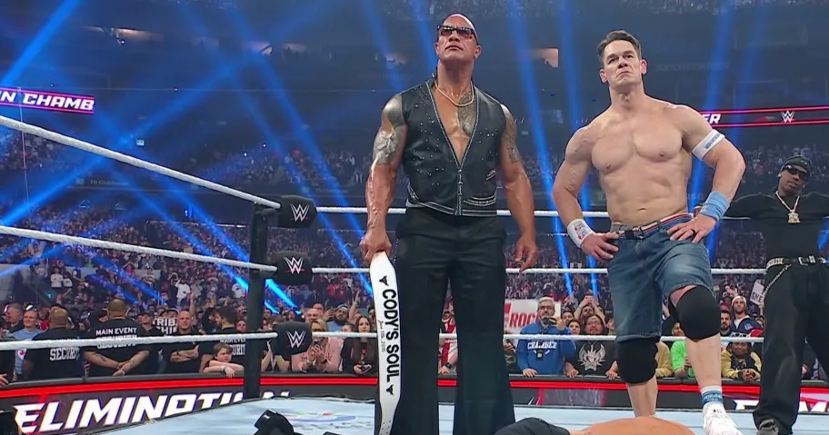 The Rock Reveals What He Said To John Cena After Heel Turn At WWE Elimination Chamber - Luxury House
