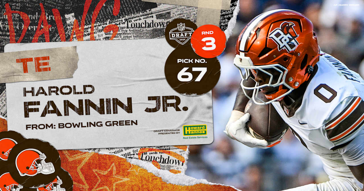 Browns select TE Harold Fannin Jr. with the No. 67 pick in the 2025 NFL Draft - Luxury House